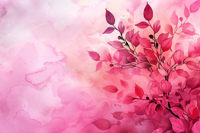 Pink Pastel Color Background, Soft Gradient with Empty Copy Space for ...