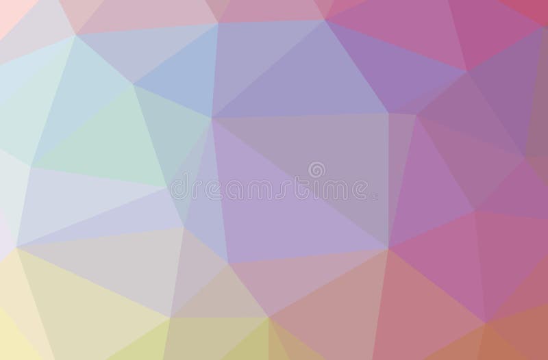Illustration of Pink Poligon Elegant Multicolor Background. Stock ...
