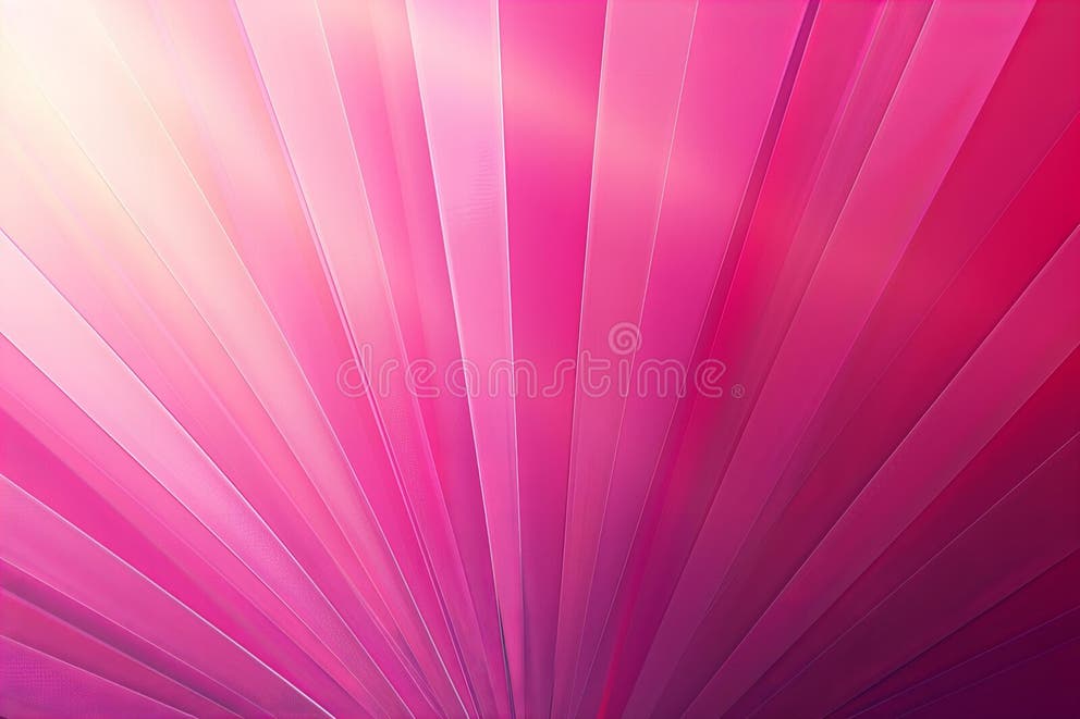 Illustration of Pink Rays on White Background, Pink Gradient, Pink ...