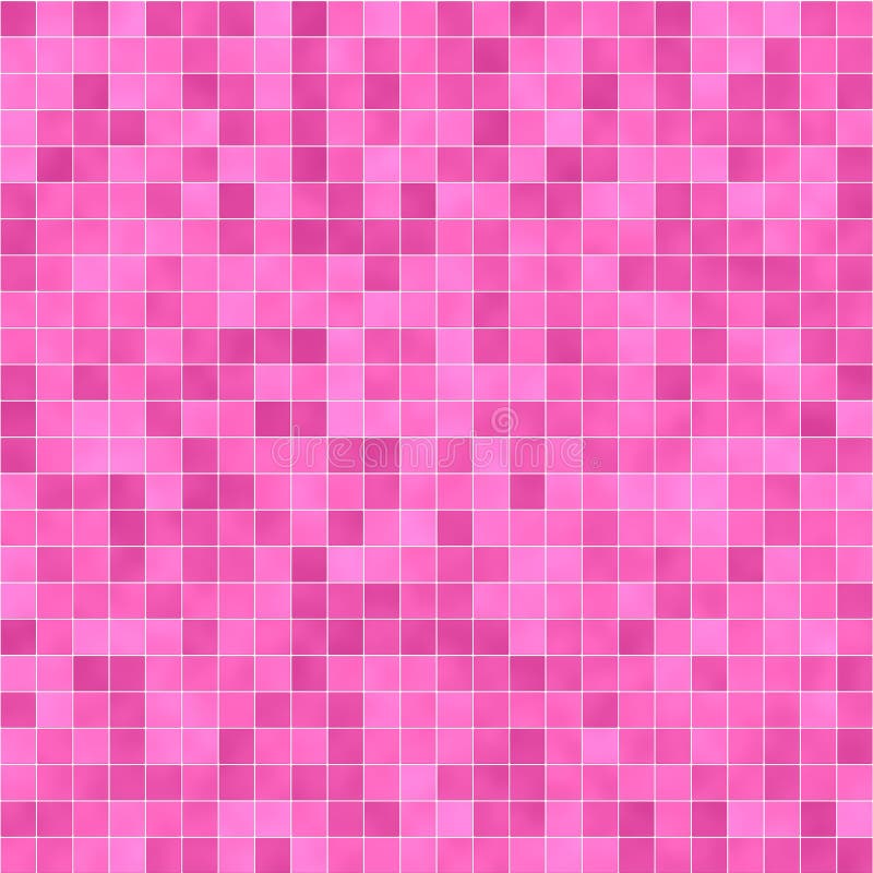 Pink Tile Mosaic stock illustration. Illustration of detail - 18182745