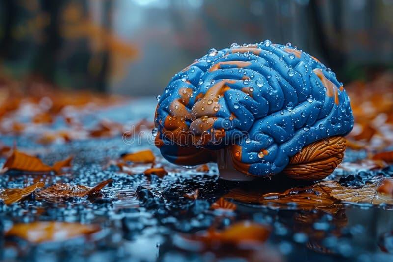 Illustration of a Pixar Style Brain Absorbing Knowledge in a Playful ...