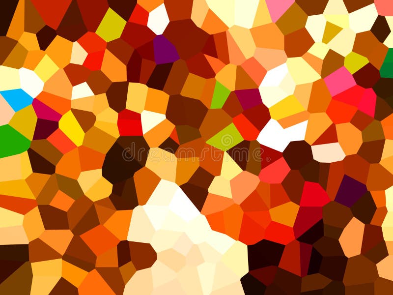 Illustration of Pixels Pattern with Various Bright Colors Creates an ...