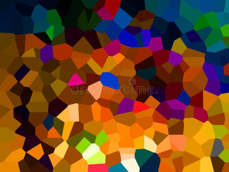 Illustration of Pixels Pattern with Various Bright Colors Creates an ...