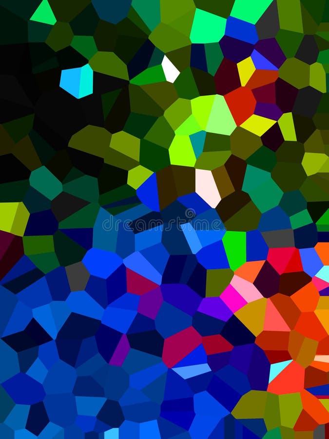 Illustration of Pixels Pattern with Various Bright Colors Creates an ...
