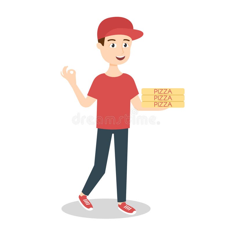 Delivery Boy Stock Illustrations – 16,750 Delivery Boy Stock ...