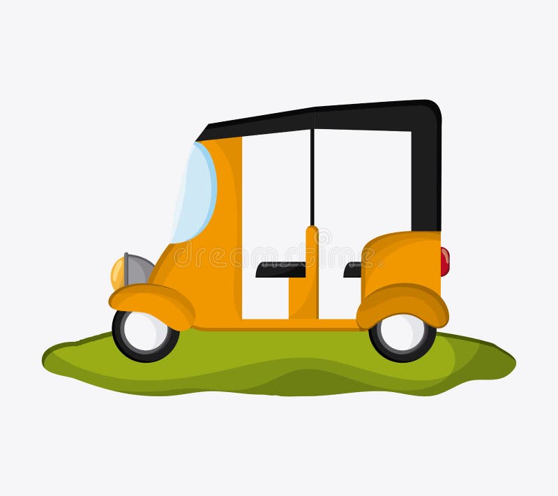 Illustration Plate Au Sujet De Conception De Pousse-pousse ...