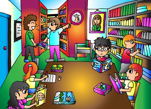 Keep Quiet Library Stock Illustrations – 122 Keep Quiet Library Stock ...