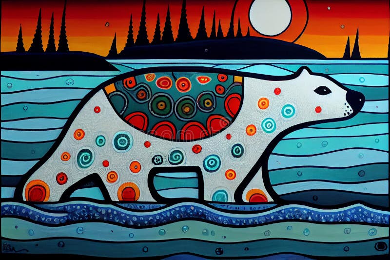 Indigenous Bear Stock Illustrations – 564 Indigenous Bear Stock ...