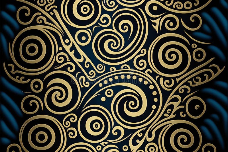 Maori Pattern Wave Stock Illustrations – 210 Maori Pattern Wave Stock ...