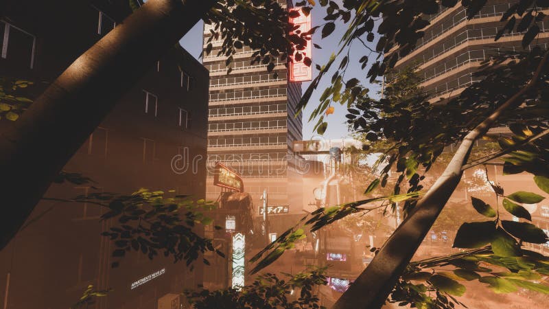 Illustration of a Poor Neighborhood in an Alternative Future Where ...