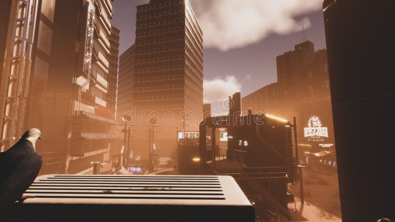 Illustration of a Poor Neighborhood in an Alternative Future Where ...