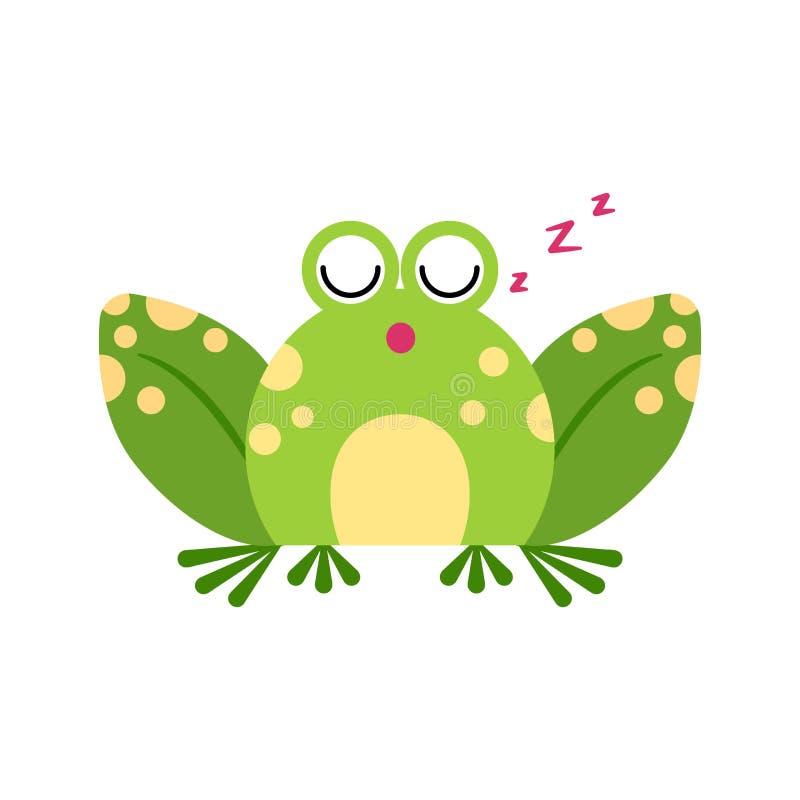 Sleeping Frog Stock Illustrations – 219 Sleeping Frog Stock ...
