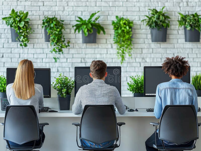 An Illustration Portraying Customer Service Representatives Effectively ...