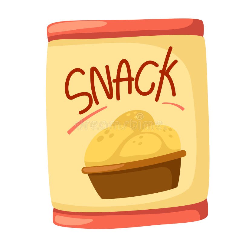 Potato chip snack stock vector. Illustration of junk - 337442448