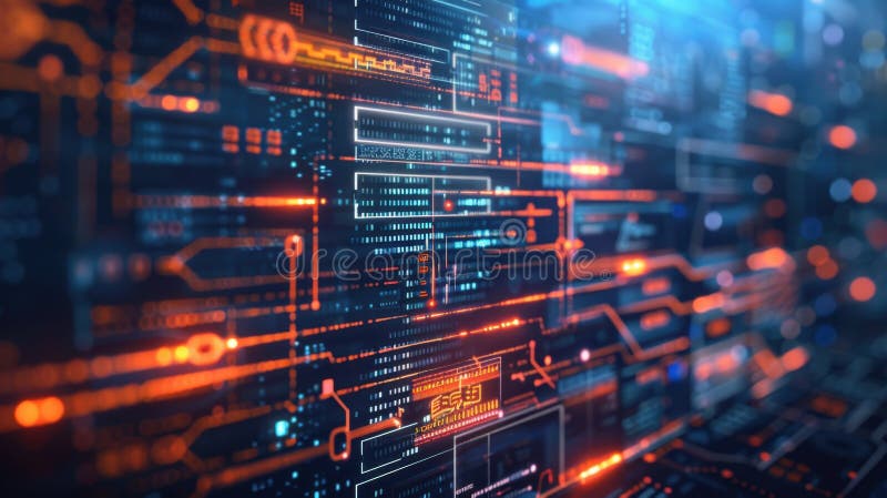 Abstract Background Web Interface World Wide Web Stock Illustration ...