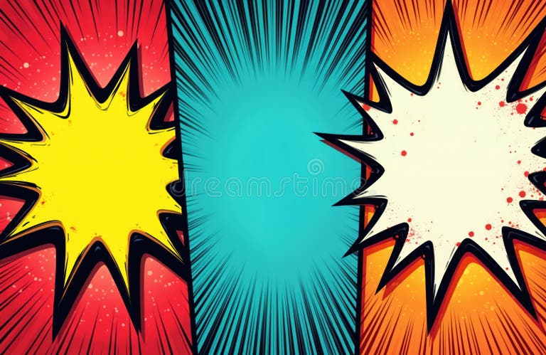 Retro Comic Book Panels Stock Illustrations – 353 Retro Comic Book ...