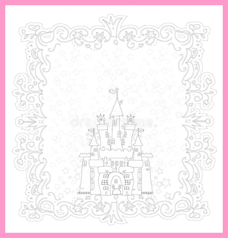 Illustration of Princess Castle Stock Vector - Illustration of house ...