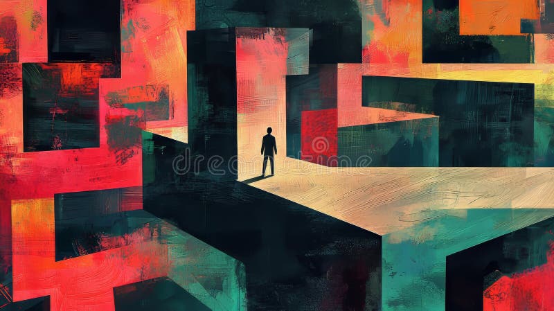 Illustration of Problem Solution Concept with Arrows Generative AI ...