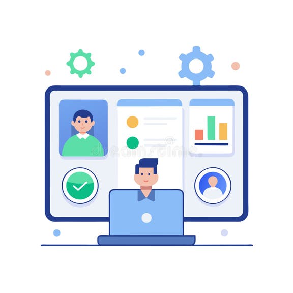 Online Project Management Dashboard with User Interface and Data ...