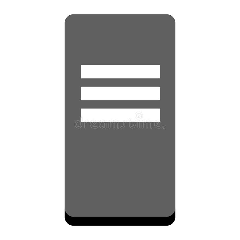 Illustration of Proxy Icon Symbol Design. Black and White Color Stock ...