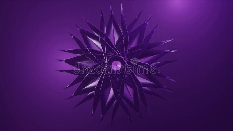 Illustration of Purple Color Scene Where an Abstract Sci-fi Object at ...