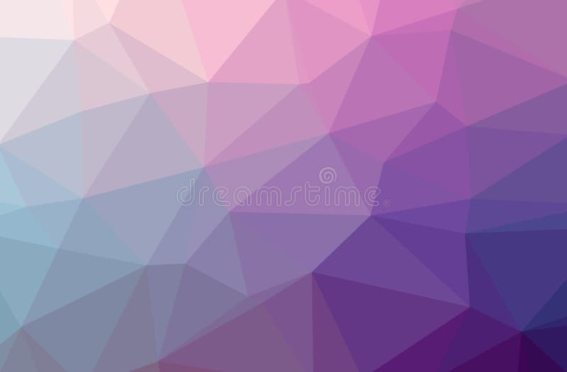 Illustration of Purple Low Poly Beautiful Multicolor Background. Stock ...