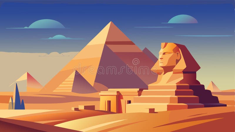 Egypt Desert Landscape Stock Illustrations – 14,838 Egypt Desert ...