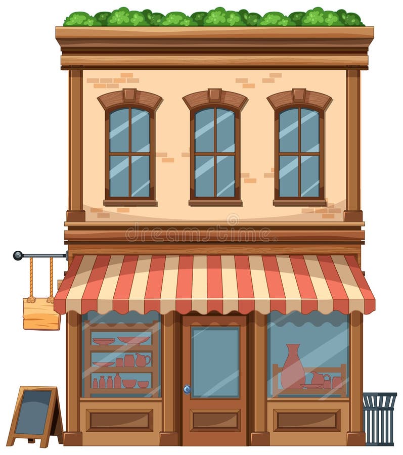 Illustration of a quaint stock illustration. Illustration of ...