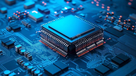 In this Illustration, Quantum Computing is Depicted Using Rapidly ...