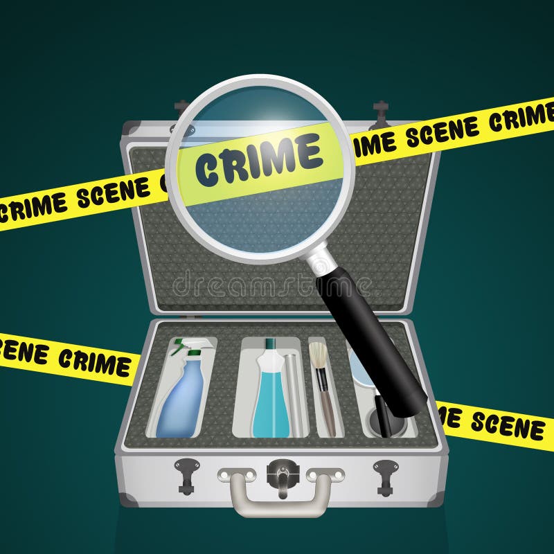 Crime Scene Objects Stock Illustrations – 52 Crime Scene Objects Stock ...