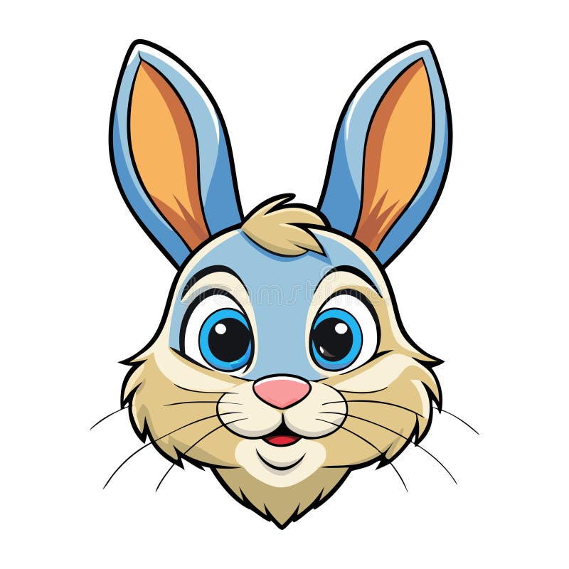 Illustration of Rabbit Animal Mascot Head Stock Illustration ...