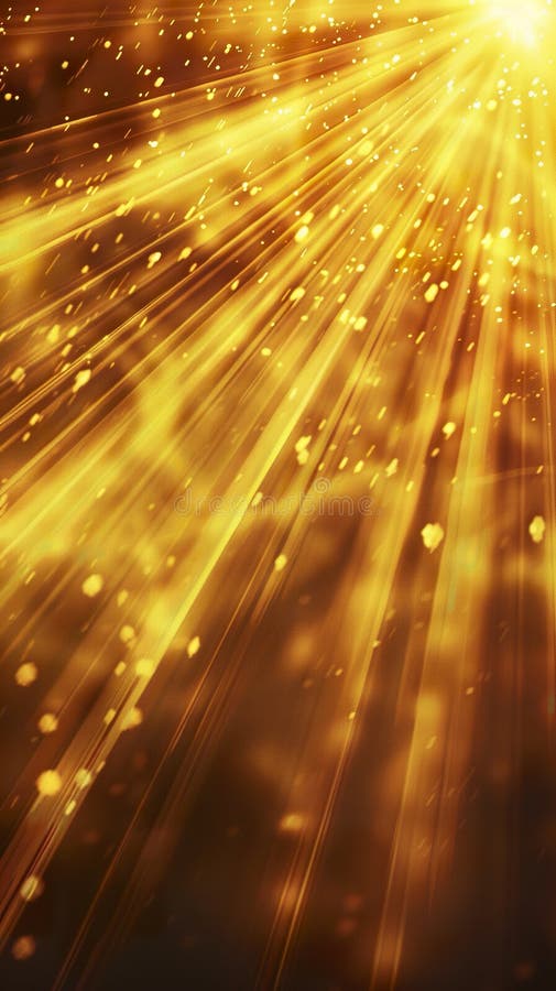 Illustration of Radiant Sun Rays in Abstract Backdrop Stock ...