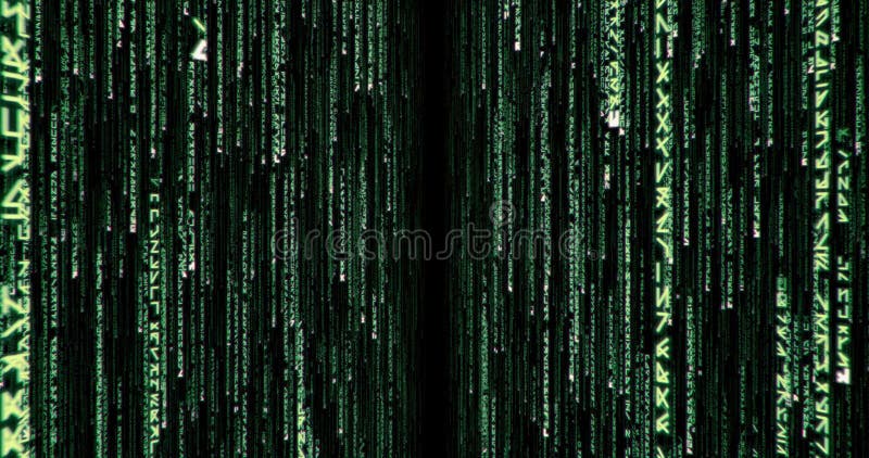 Illustration of Random Falling Number Characters of Matrix Digital ...