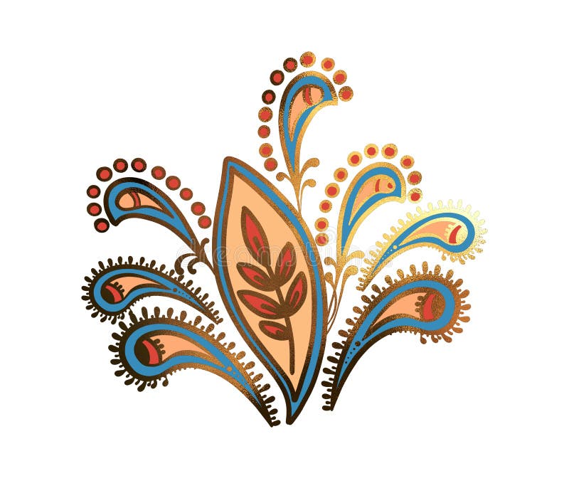 Different Paisley Stock Illustrations – 471 Different Paisley Stock ...