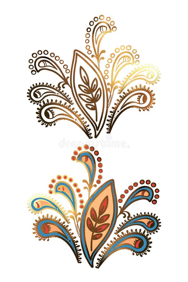 Different Paisley Stock Illustrations – 471 Different Paisley Stock ...