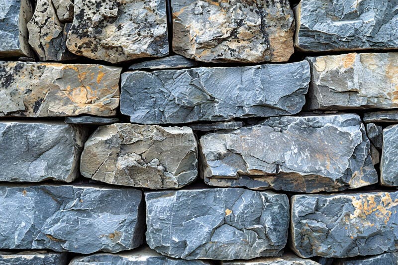 Real Stone Wallpaper in Beige on Blue for Wall, High Quality, High ...