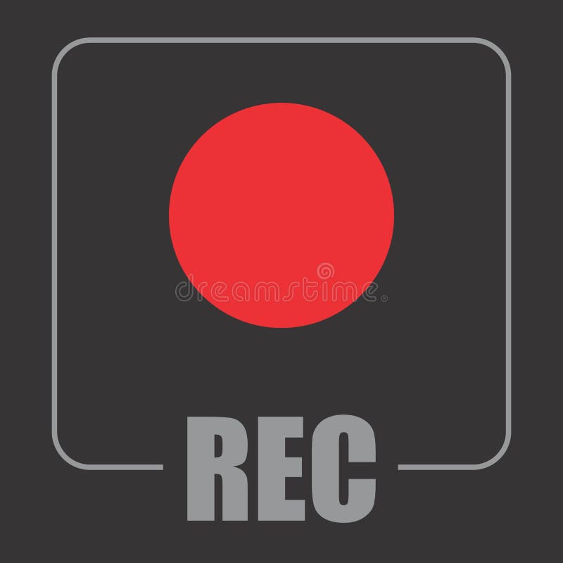 New record symbol stock vector. Illustration of isolated - 292578930