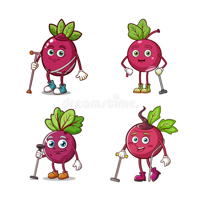 Recovered Beetroot Vegetable Journal Writing Illustration Stock Vector ...