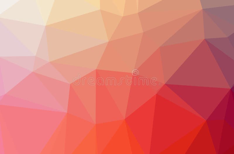 Illustration of Red Abstract Polygon Elegant Multicolor Background ...
