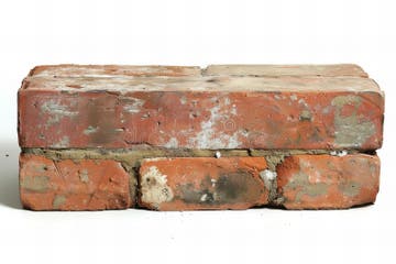 Illustration of Red Brick, Rectangular in Shape with Visible Textures ...