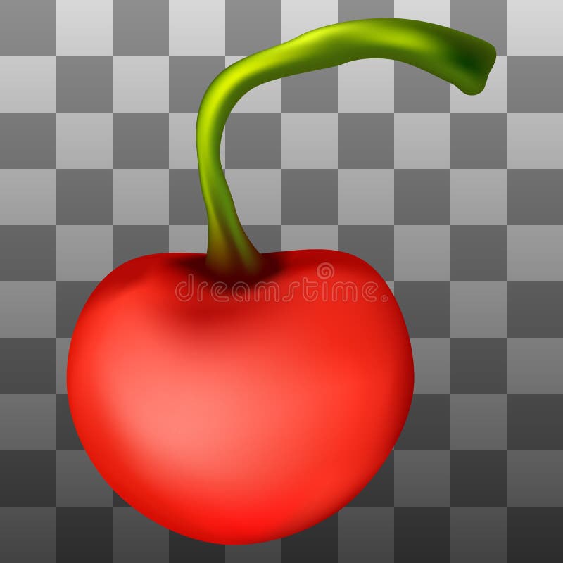 Illustration of Red Cherry. Stock Vector - Illustration of agriculture ...