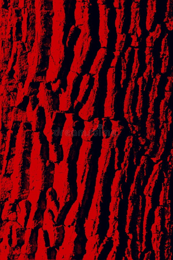 Illustration of Red-colored Tree Bark Stock Photo - Image of backdrop ...
