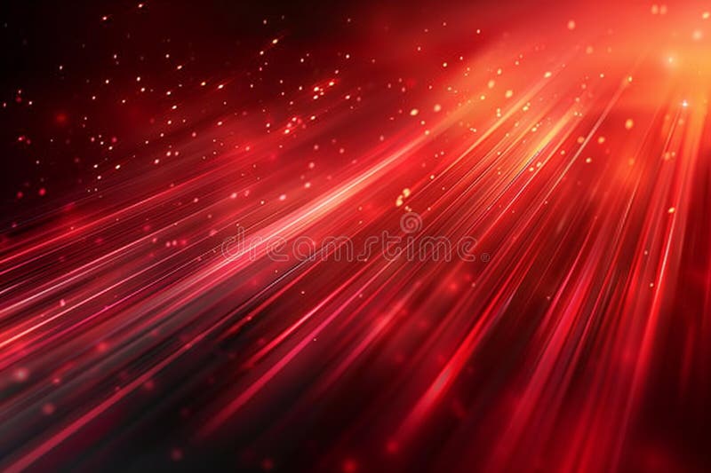 Red Gradient Background, Red Light Rays, Blurred Effect, Dark Tone ...