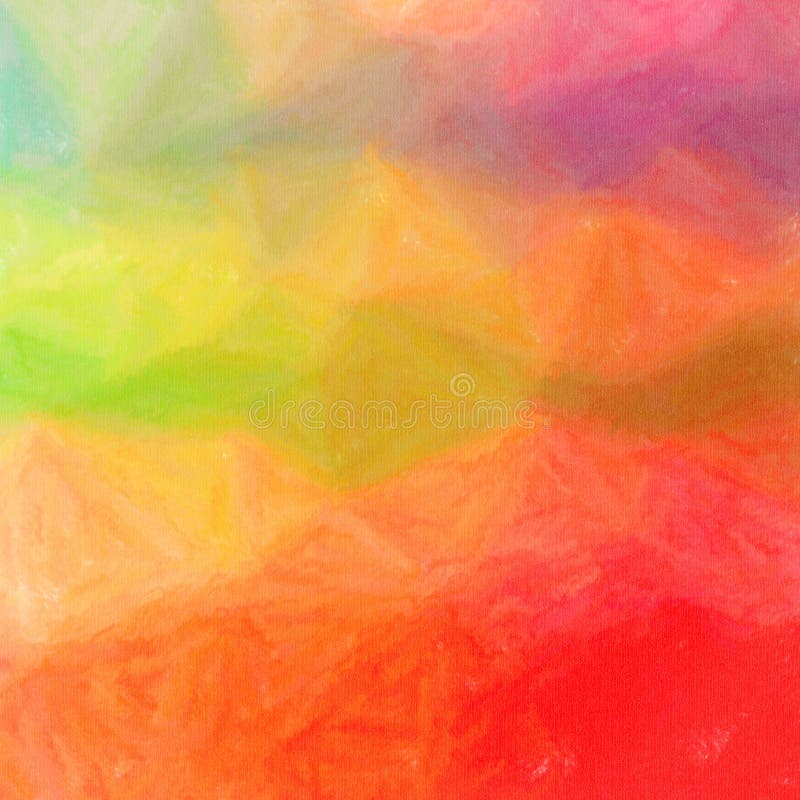 Illustration Blue Red Wax Crayon Paint Background Digitally Generated ...