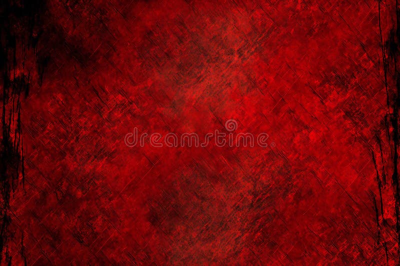 Red Grunge Scratched Texture, Highly Detailed Texture, Abstract ...