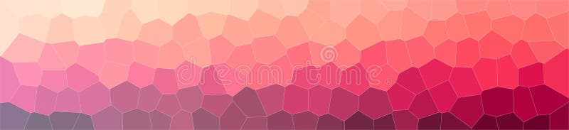 Illustration of Red Middle Size Hexagon Background, Abstract Banner ...