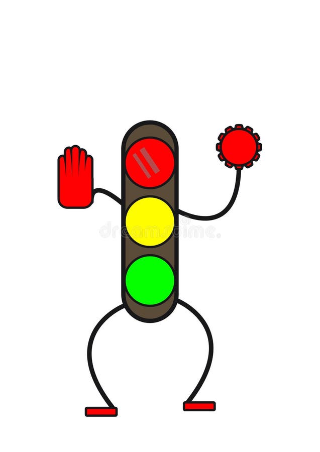 Line Drawing Road Traffic Light Stock Illustrations – 466 Line Drawing ...