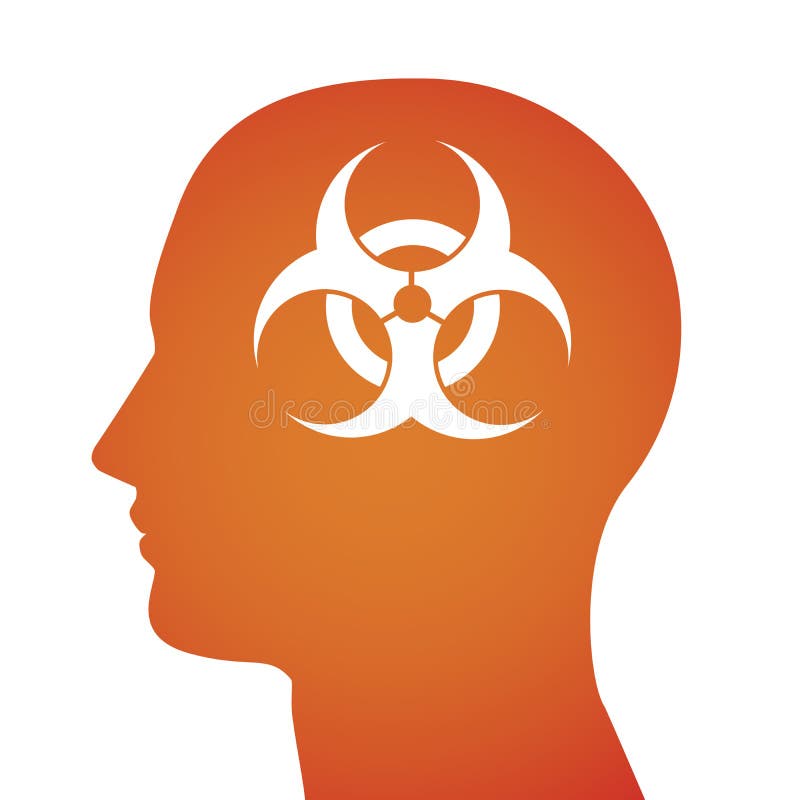 Illustration Related To Biological Risk Stock Vector - Illustration of ...