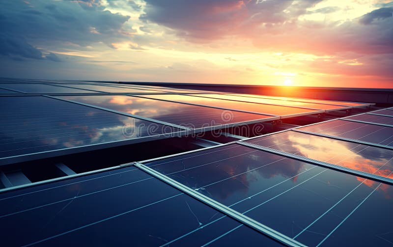 Renewable Energy Background Stock Illustration - Illustration of ...