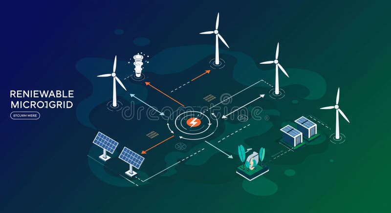 Microgrid System Stock Illustrations – 145 Microgrid System Stock ...